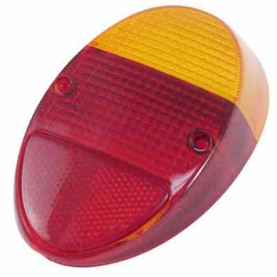 Tail Light Lenses European - Red/Amber Pair For VW T1 Beetle 1962-1967 ...