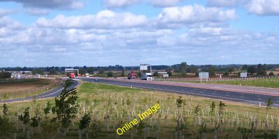 Photo 12x8 A1[M] junction 50 Baldersby St James The view north with the ...