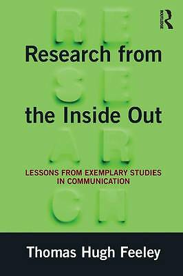Research from the Inside Out: Lessons from Exemplary Studies in ...