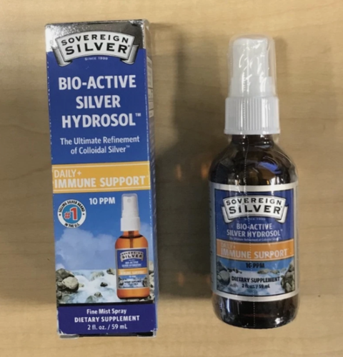 (2 Pack) 2/26 Sovereign Silver Immune Support, Colloidal Silver, Bio ...