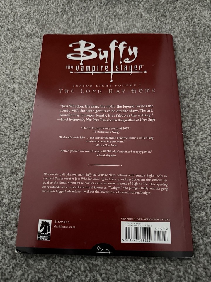 Buffy the Vampire Slayer Season 8 Volume 1: The Long Way Home by Joss ...