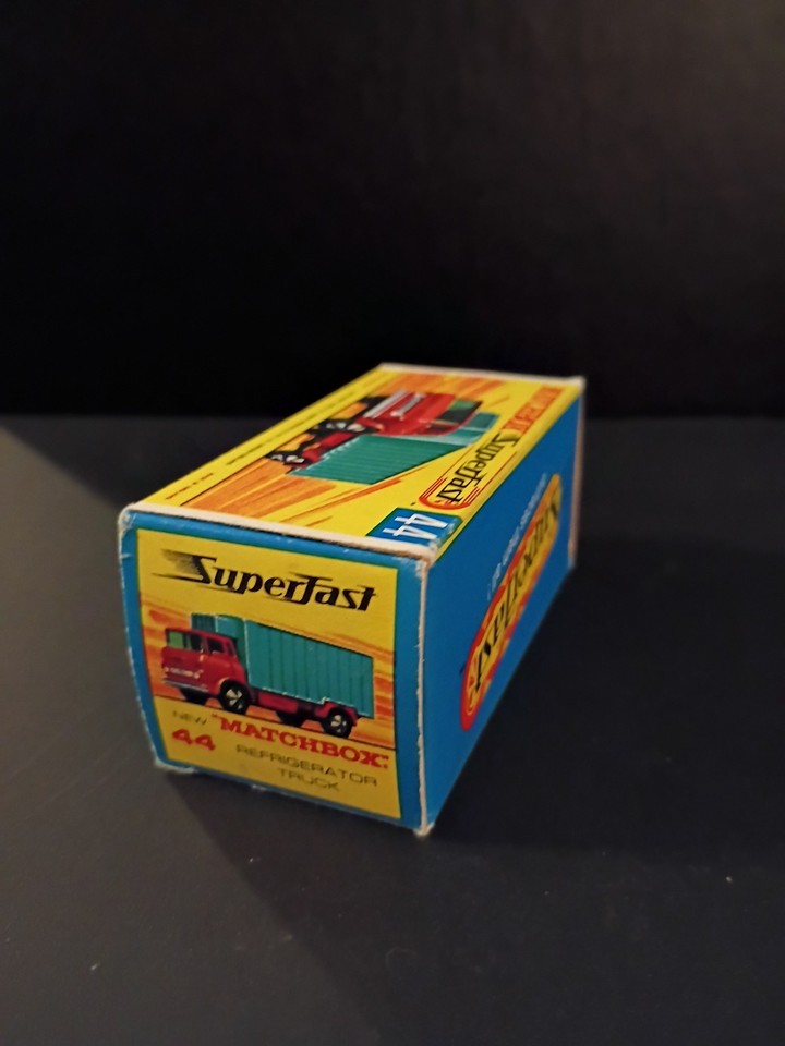 Matchbox Superfast #44 Refrigerator Truck 1970 Yellow/Red Crisp ...