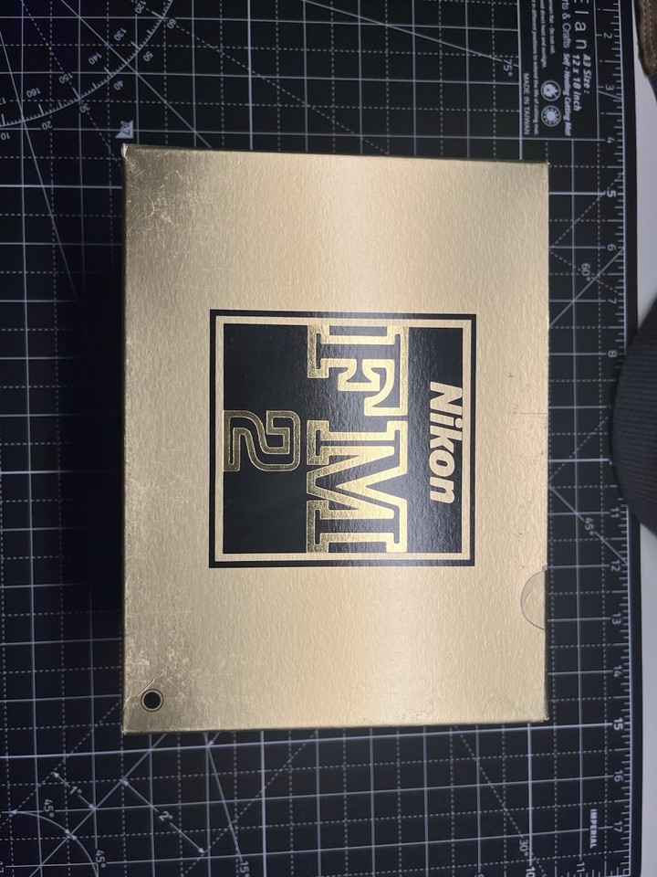 Nikon FM2 Film camera lot plus motor drive and original Box and straps ...