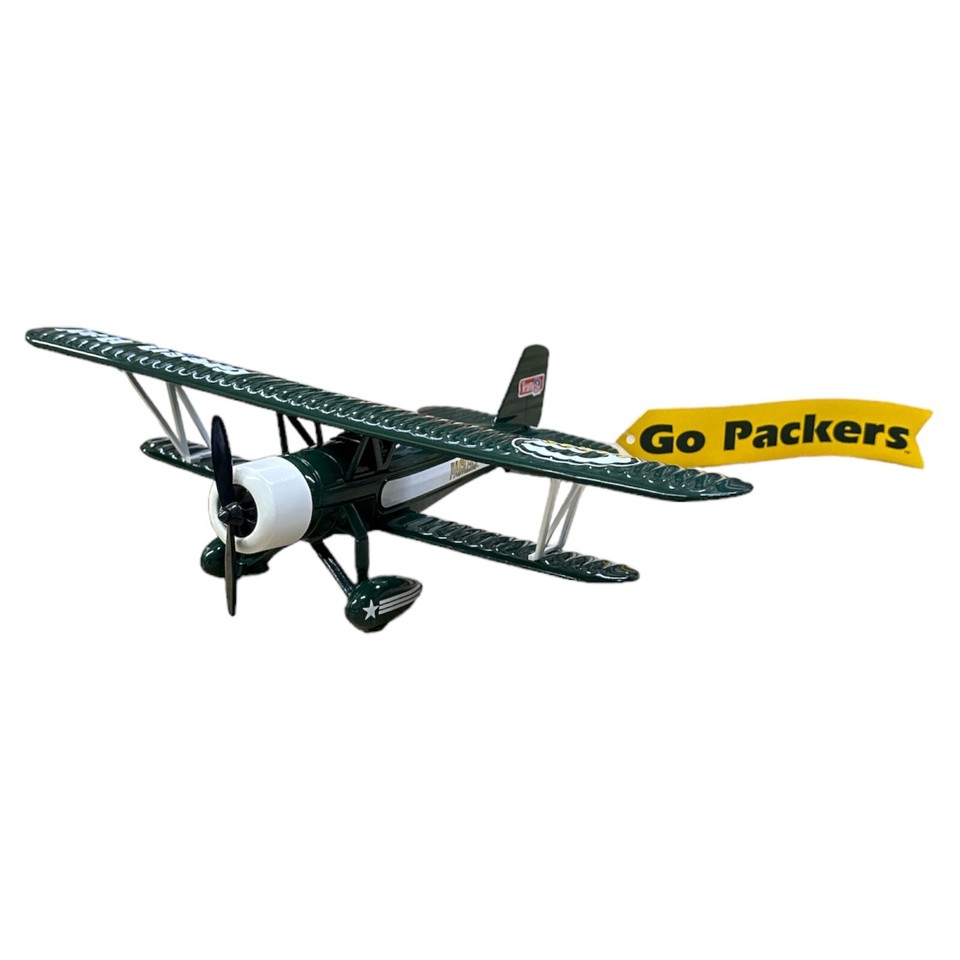 ERTL Collectibles Green Bay Packers Stadium Biplane Coin Bank | eBay