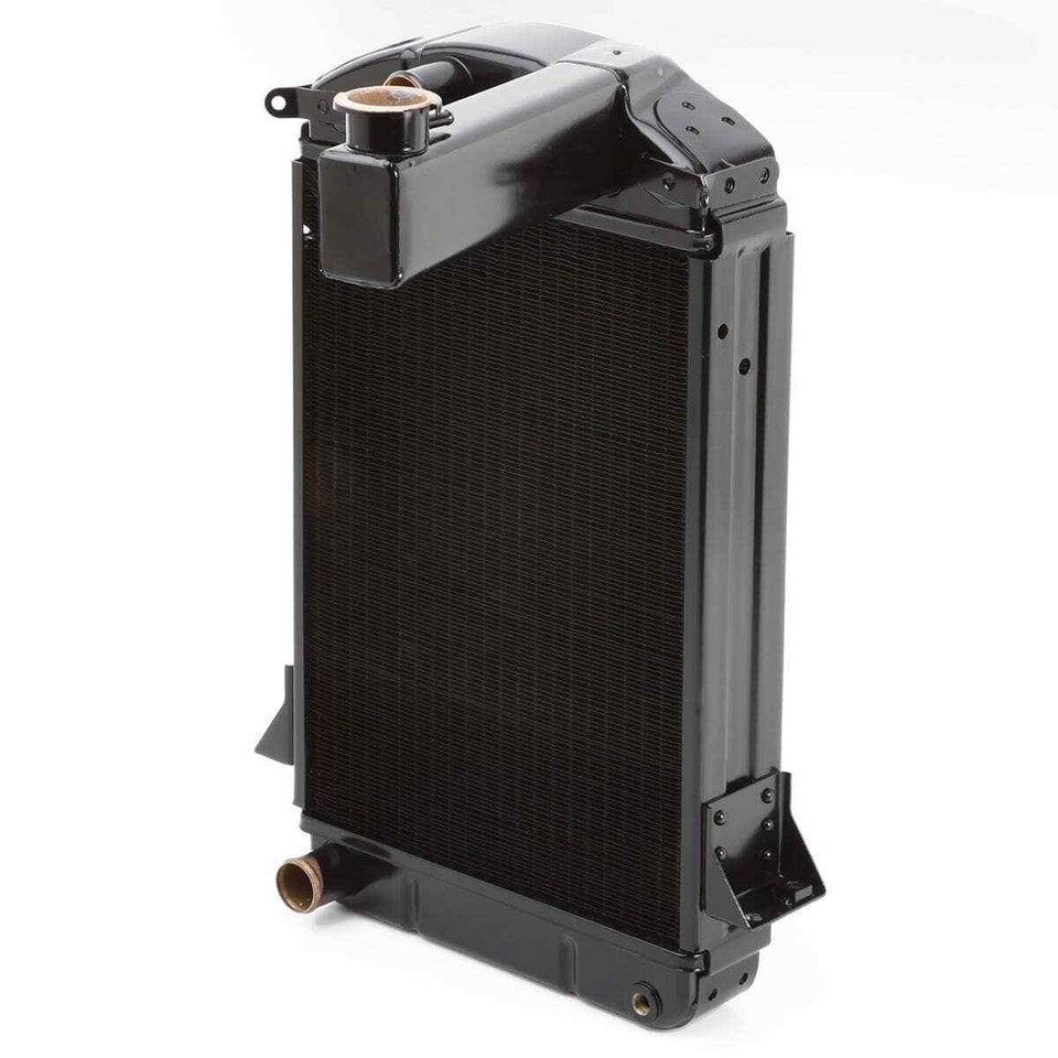 RADIATOR, long neck, no crank hole, Classic Gold - TR2, TR3, TR3A, TR3B ...