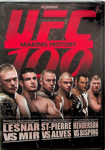 UFC 100 -Making History DVD -NEW -Brock Lesnar Vs Frank Mir (Michael ...