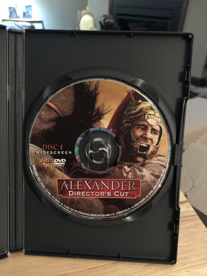 ALEXANDER dvd Movie Directors Cut Widescreen Special Edition EUC Rated ...