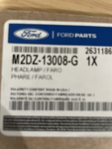 2021+ Ford Bronco OEM Passenger RH LED Headlight M2DZ 13008 G used ...