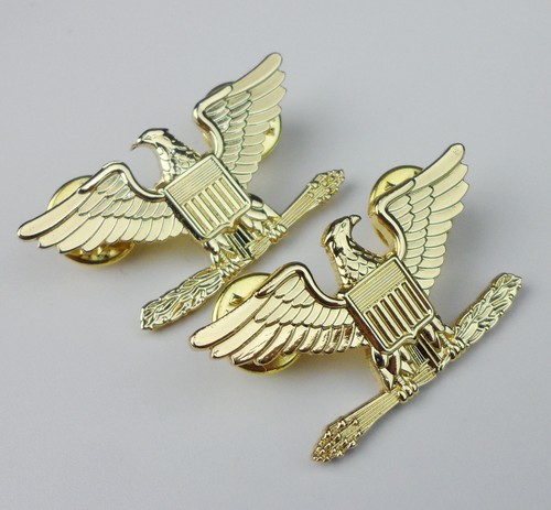 U.S. CAPTAIN MAJOR COLONEL RANK BADGE INSIGNIA US MILITARY LAPEL PINS ...
