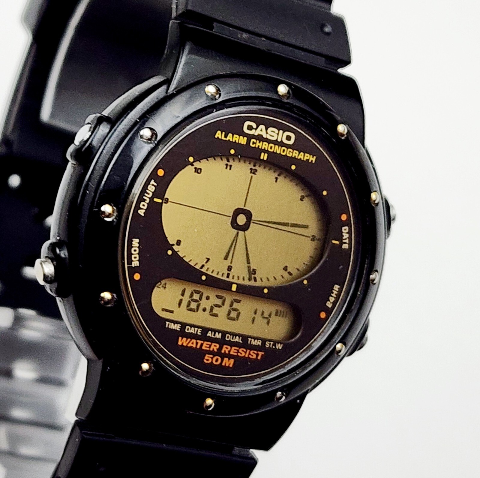 Men's KOREAN Vintage 1989 DIGITAL Watch CASIO (894) AE-30W. Alarm ...