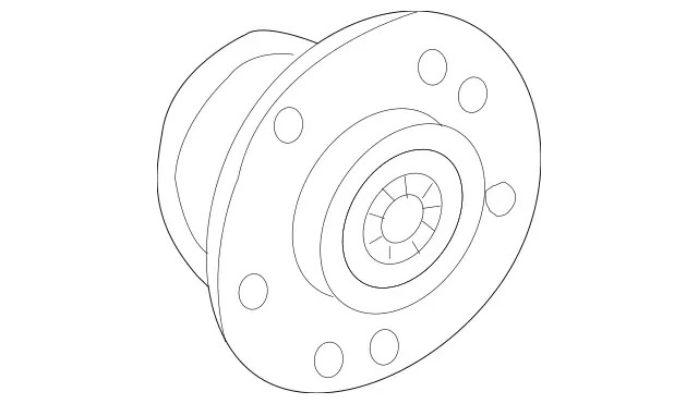 Genuine Mercedes-Benz Front Wheel Hub 230-330-03-25 | eBay