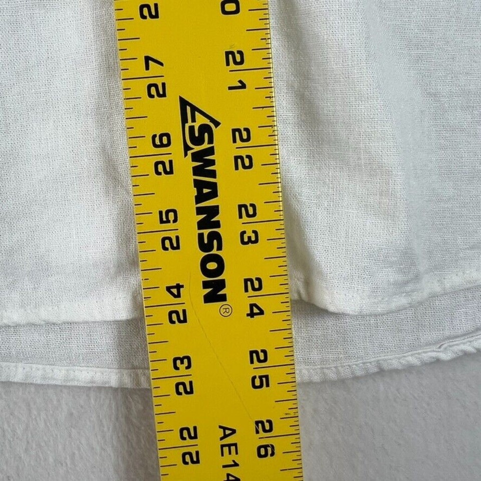 Universal Thread Shirt Women XL White Button Up Collared Short Sleeve ...