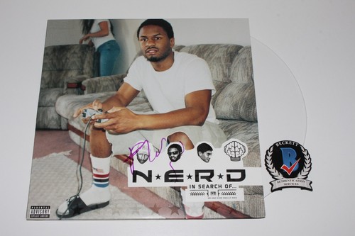 PHARRELL WILLIAMS SIGNED N*E*R*D IN SEARCH OF... ALBUM VINYL RECORD ...