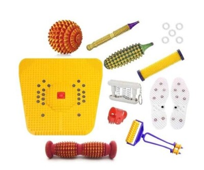 Acupressure Massager Tool Kit for stress and pain relief with Foot ...