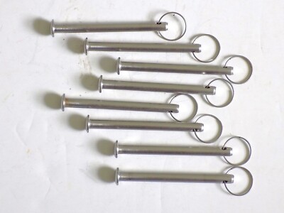 Stainless Clevis Pin ¼” X 3” with Cotter Ring (8 Pcs) | eBay