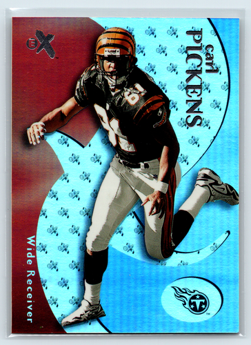 Carl Pickens 2000 Fleer E-X #80 Tennessee Titans | eBay