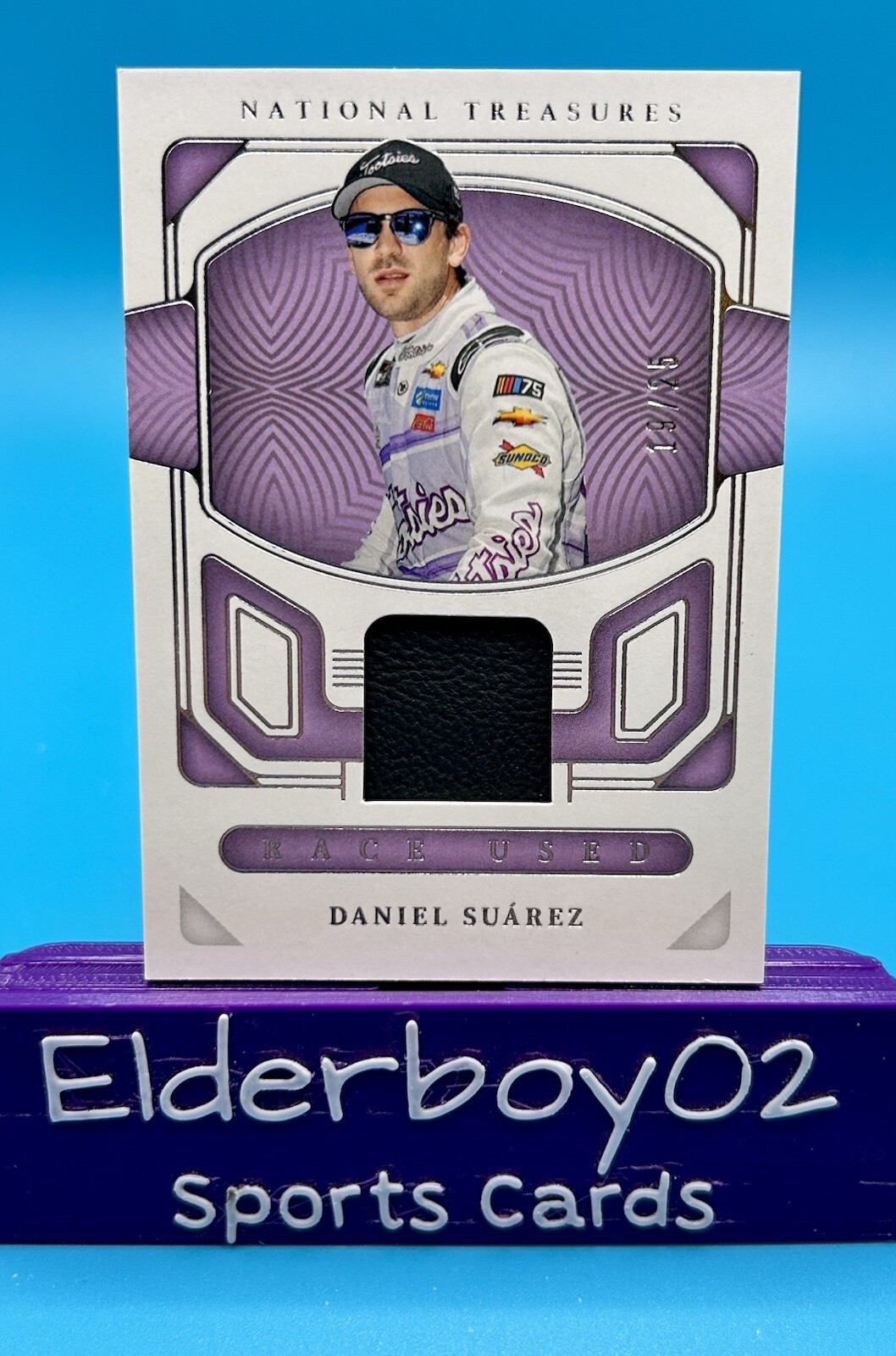 Daniel Suarez 2023 National Treasures NASCAR #25 Midnight /20 Price ...
