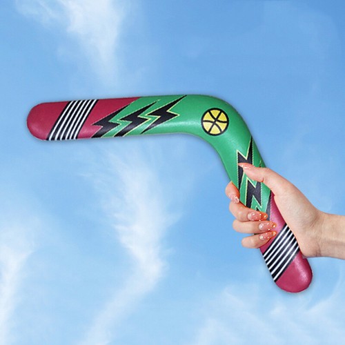 Durable Eva Material Boomerang Toy For Kids Safe Foam Flying Disc ...