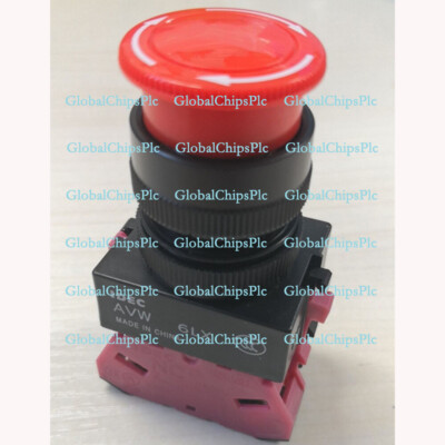 one new IDEC AVW402R 22mm Emergency-Stop in box fast Ship | eBay