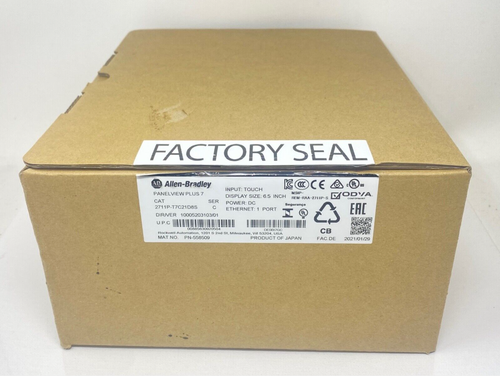 New 2711PT7C21D8S Allen Bradley 2711P-T7C21D8S Ser C Panelview Plus 7 ...