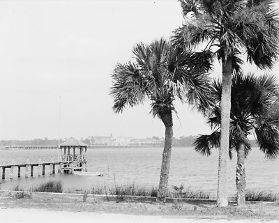 View of Ormond Beach, Florida, Early 1900's, FL, Photo, New ...