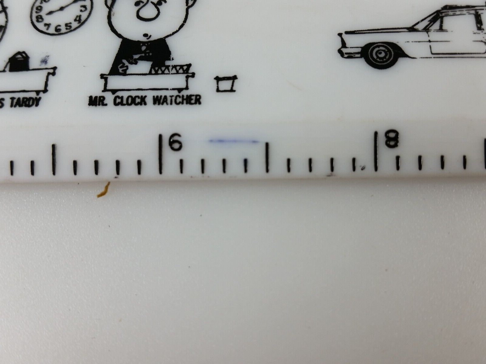 Rare Vintage 1960 s DELTA AMBULANCE SERVICE Stockton Ca. Plastic Ruler ...