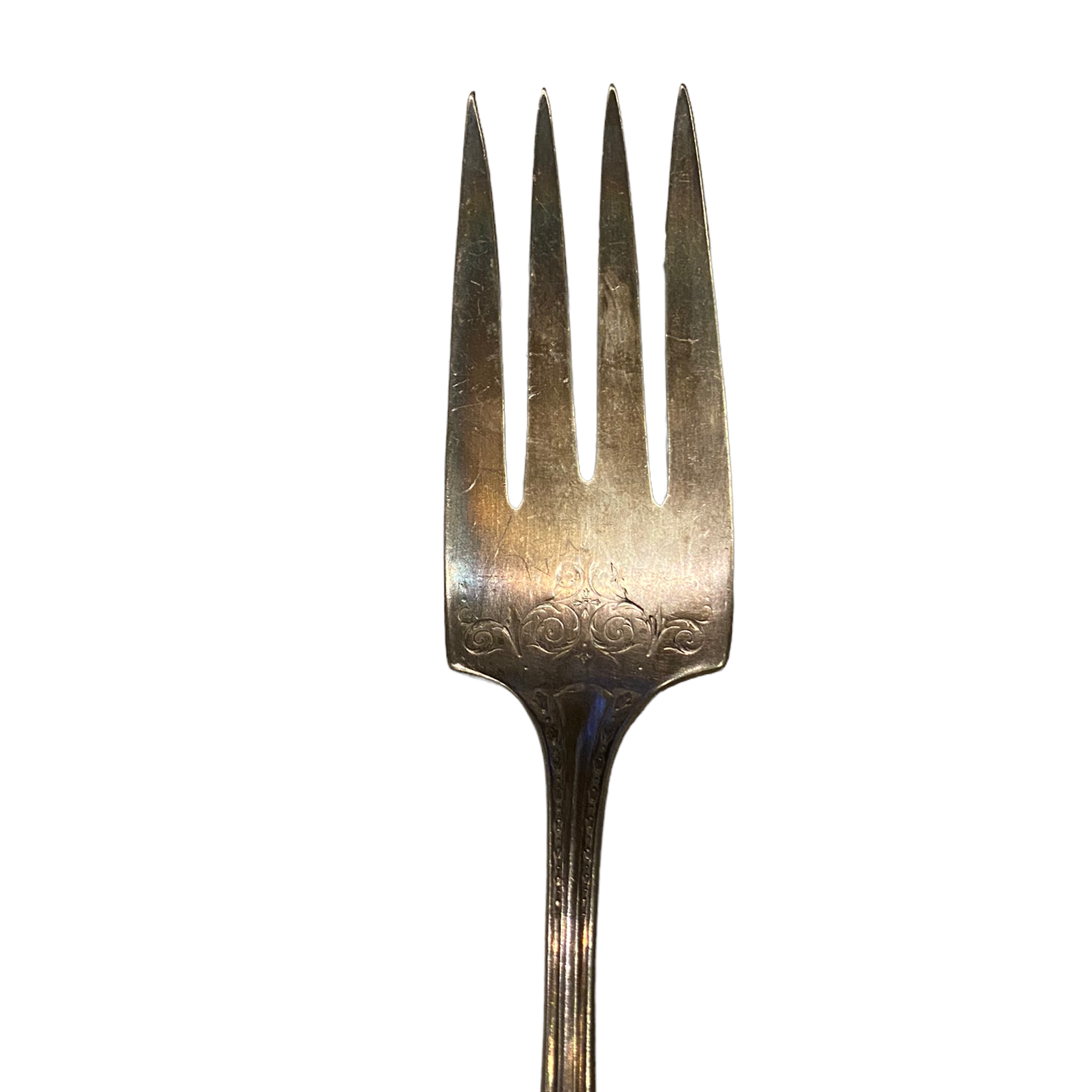 Sterling Silver Fork Classic Vintage Community Silver Monogram | eBay