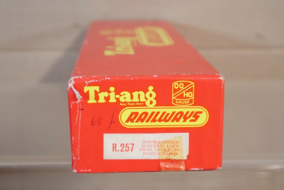 TRIANG R257 TRANSCONTINENTAL TR GREEN DOUBLE ENDED ELECTRIC LOCOMOTIVE ...
