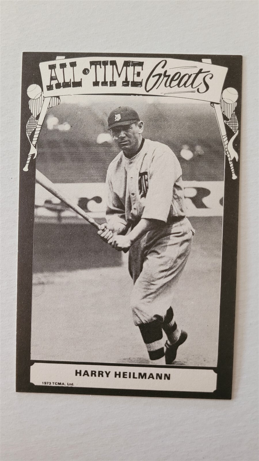 Harry Heilmann 1973 TCMA All-Time Greats Baseball Post Card White Back ...