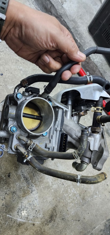 Honda fd2 type r complete intake manifold throttle body injector cover ...