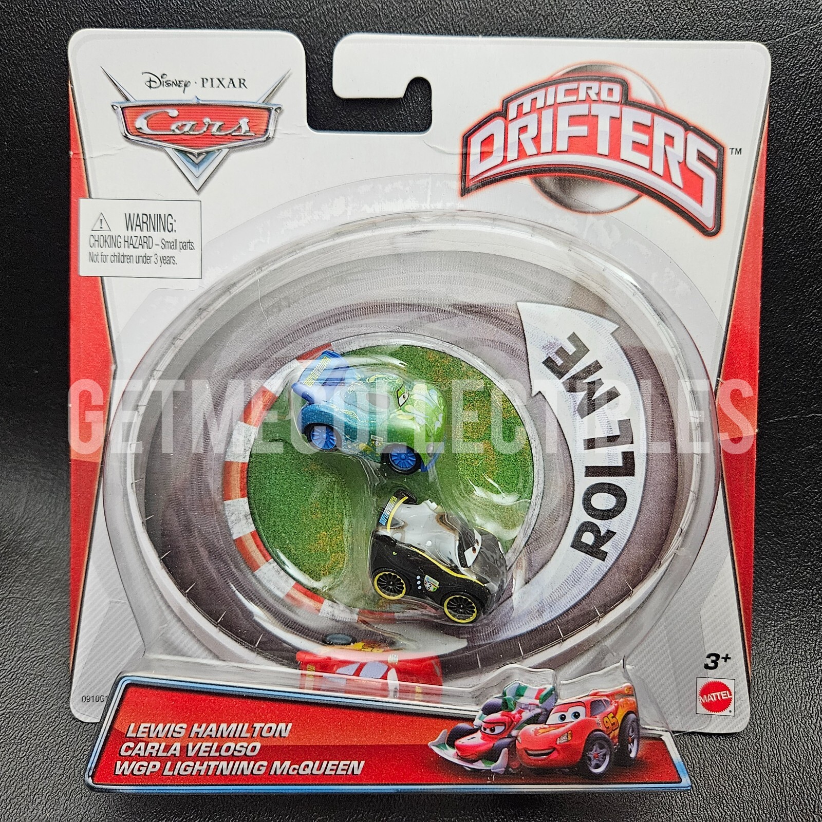 DISNEY PIXAR CARS MICRO DRIFTERS LEWIS HAMILTON CARLA VELOSO WGP ...