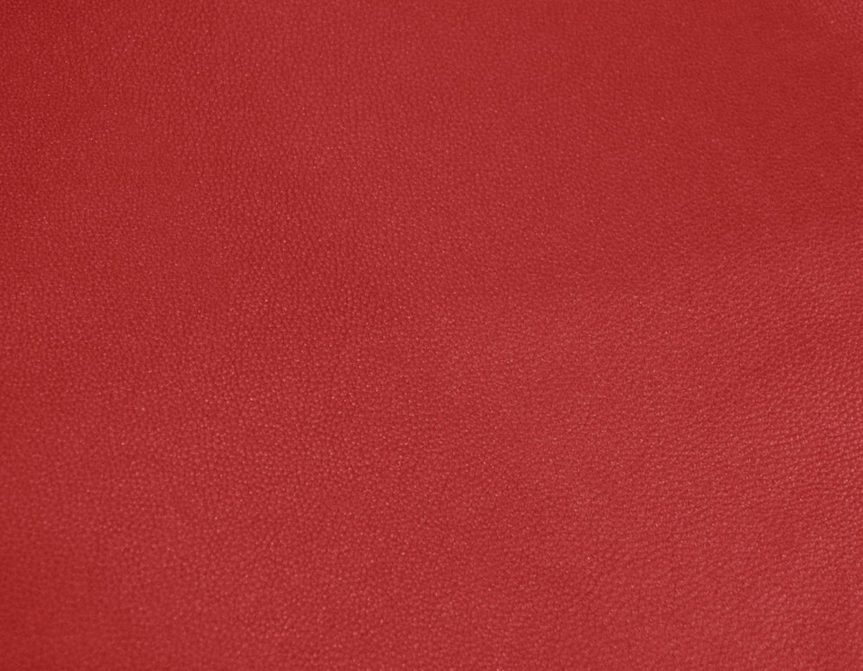 Pb309a Bright Red Faux Leather Skin Soft Cushion Cover/Pillow Case ...