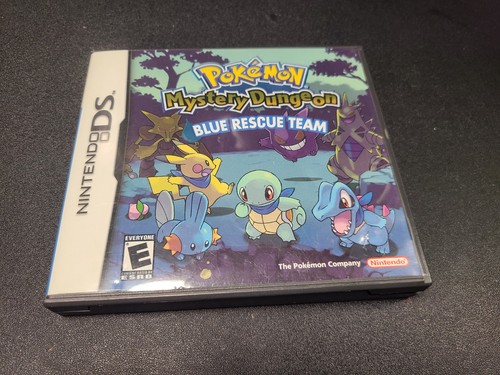 Pokemon Mystery Dungeon Blue Rescue Team Nintendo DS Complete CIB ...