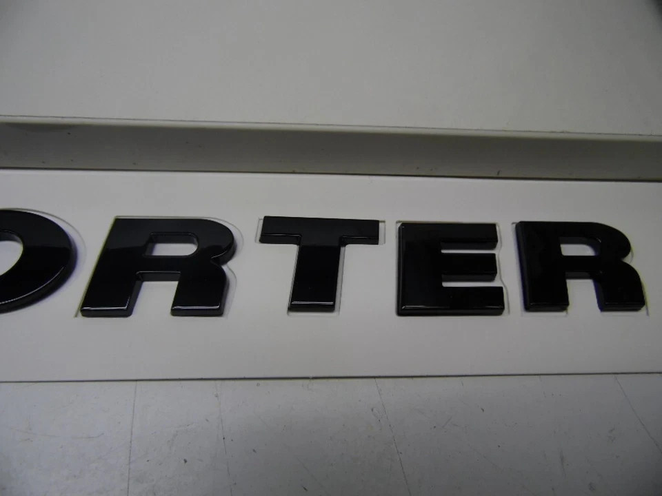 VW Transporter T4 T5 T5.1 T6 T6.1 Rear Door Badge Emblem Letters Gloss ...