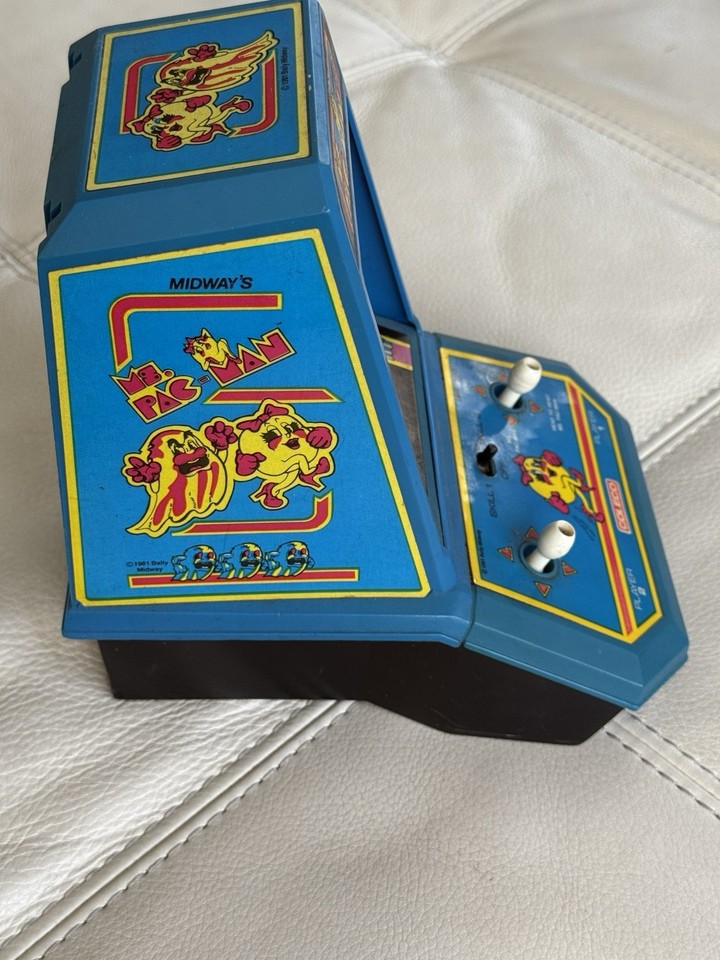 1981 Ms. PAC-MAN Mini Tabletop Arcade Video Game Coleco Bally Midway | eBay
