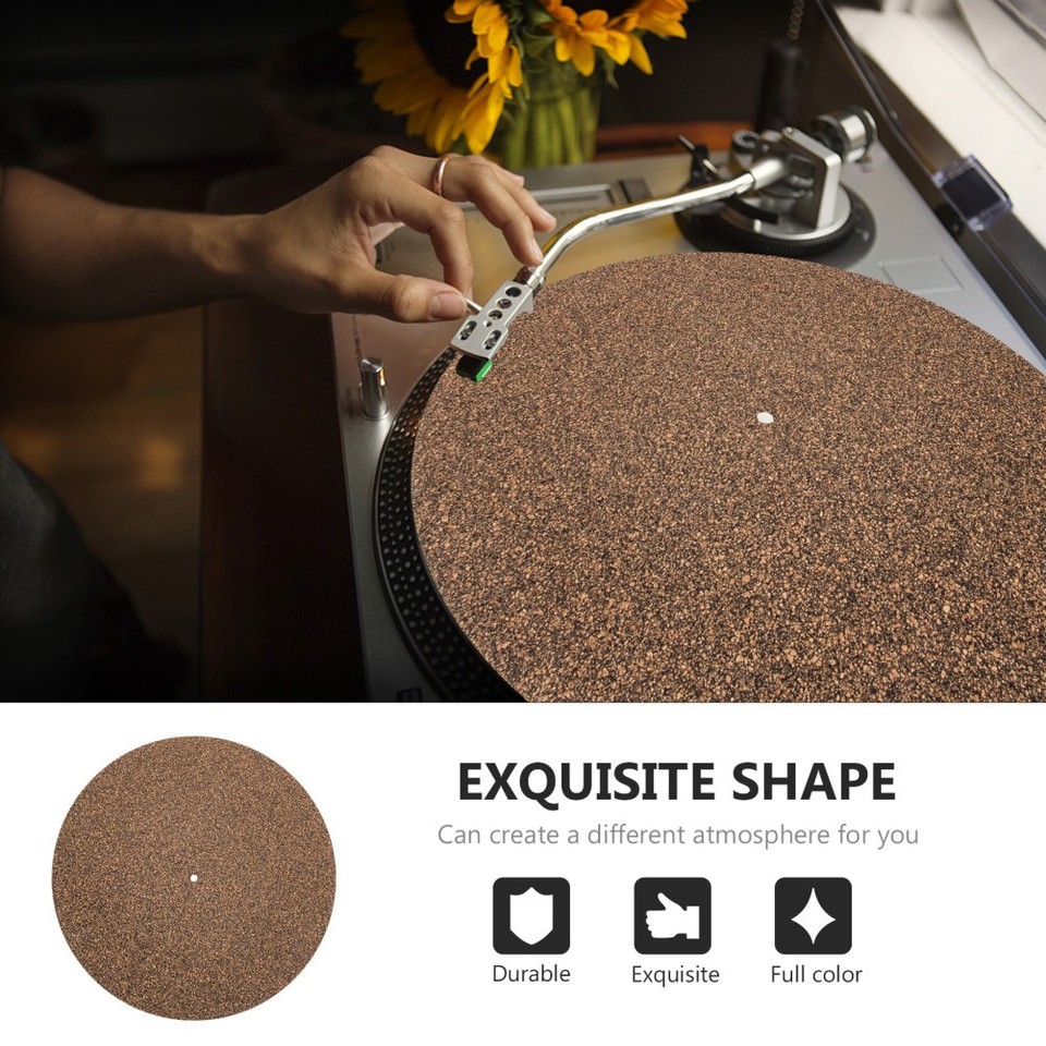 Vinyl Protective Pad Turntable Platter Mat Accessories for Record Slip ...