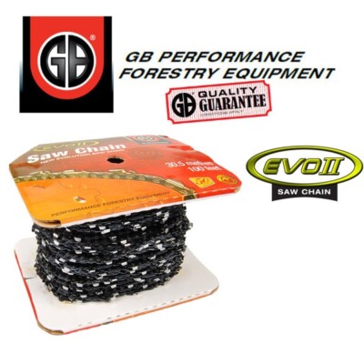GB Forestry Australia EVO II 100ft Roll 325 058 Semi Chisel Chainsaw ...