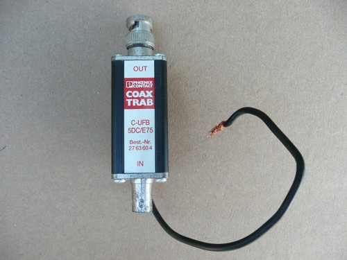 Phoenix Contact-Coax Trab-BNC Surge Protection Device C-UFB-5DC/E 75 ...