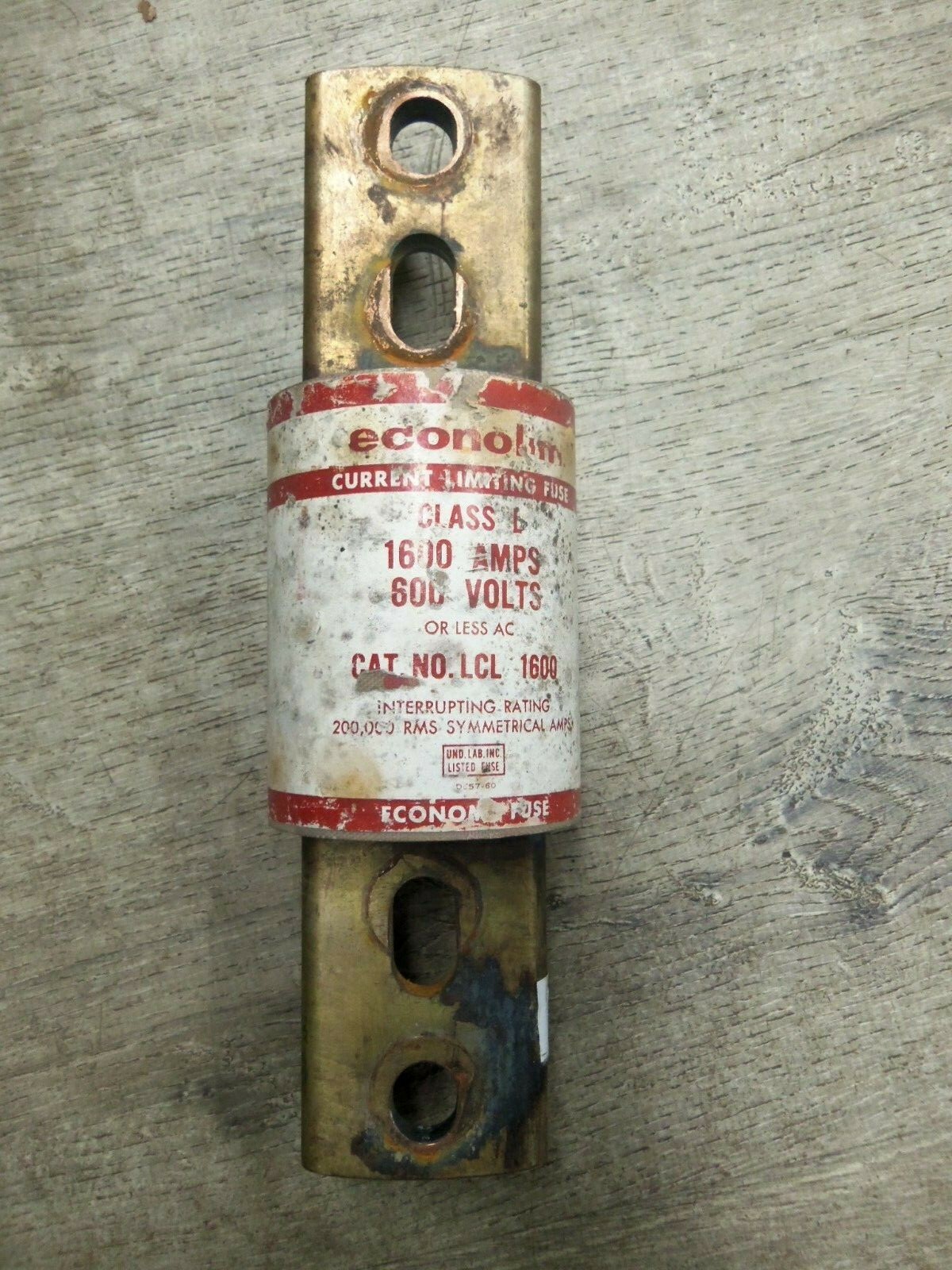 Nice Econolim LCL 1600 Amp Fuse KRP C 1600 Class L 600 Volt | eBay