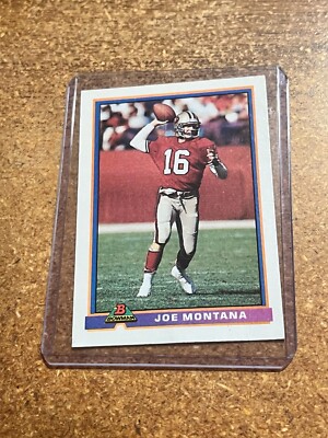 1991 Bowman Football # 479 Joe Montana | eBay