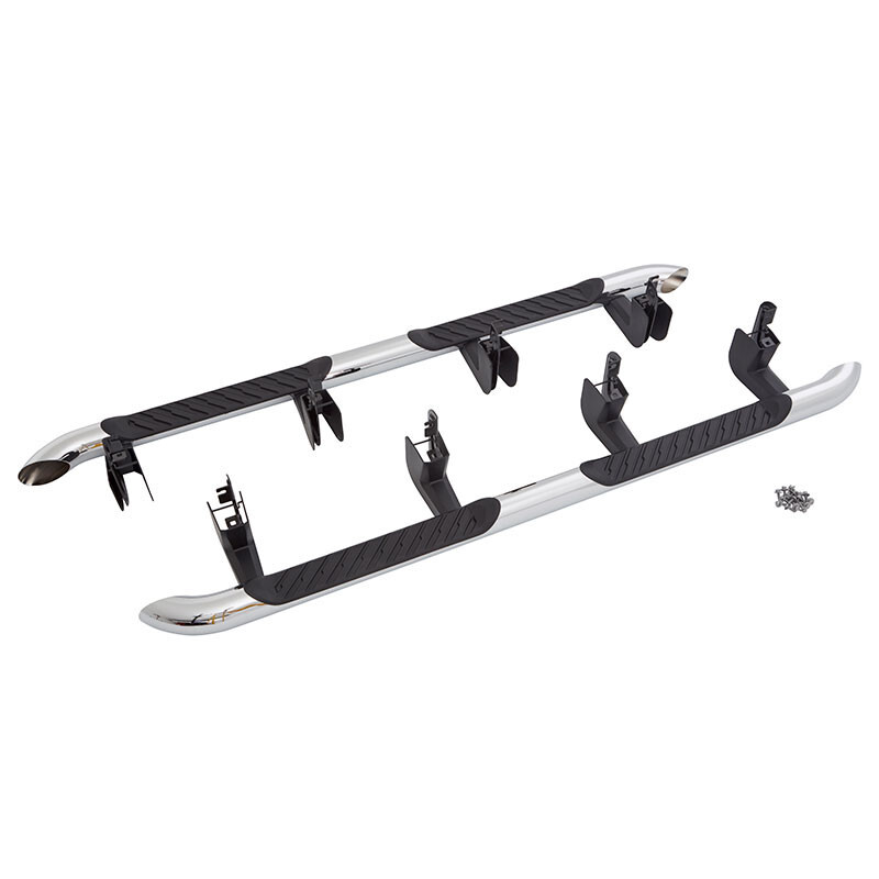 OEM 2020-2025 Sierra Silverado 2500 3500 Crew Cab Round Assist Steps GM ...