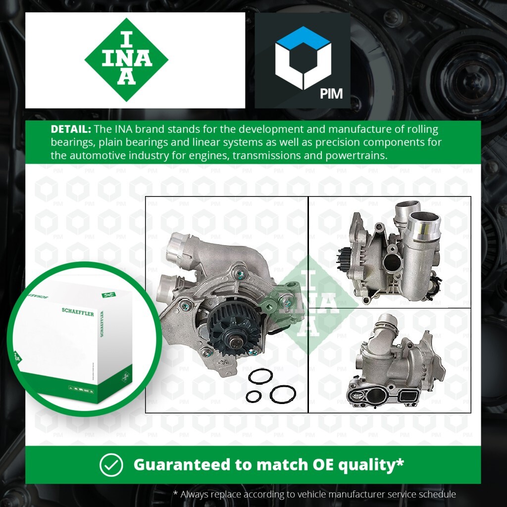 INA+538096710+Water+Pump for sale online | eBay