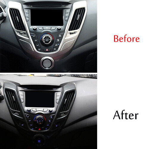 Middle Air Outlet Vent Frame Trim 1* For Hyundai Veloster 2011-2016 ...