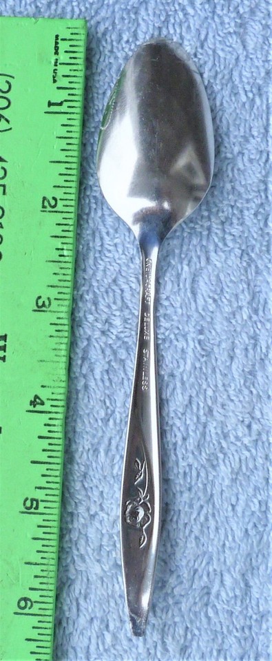 ONEIDACRAFT Deluxe Stainless Lasting Rose pattern Teaspoon | eBay