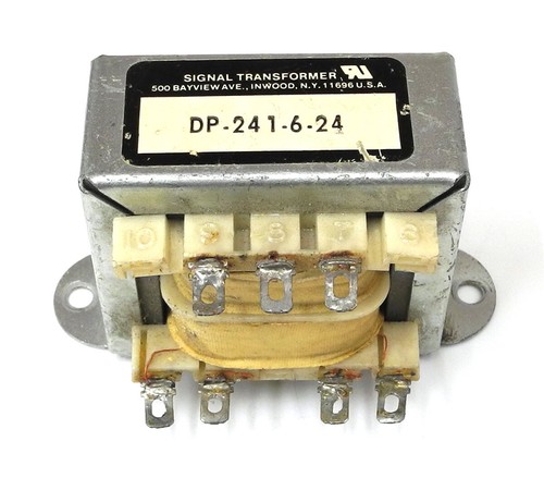 Signal Transformer DP-241-6-24 115/230V Primary, 24VCT 1.25A Secondary ...