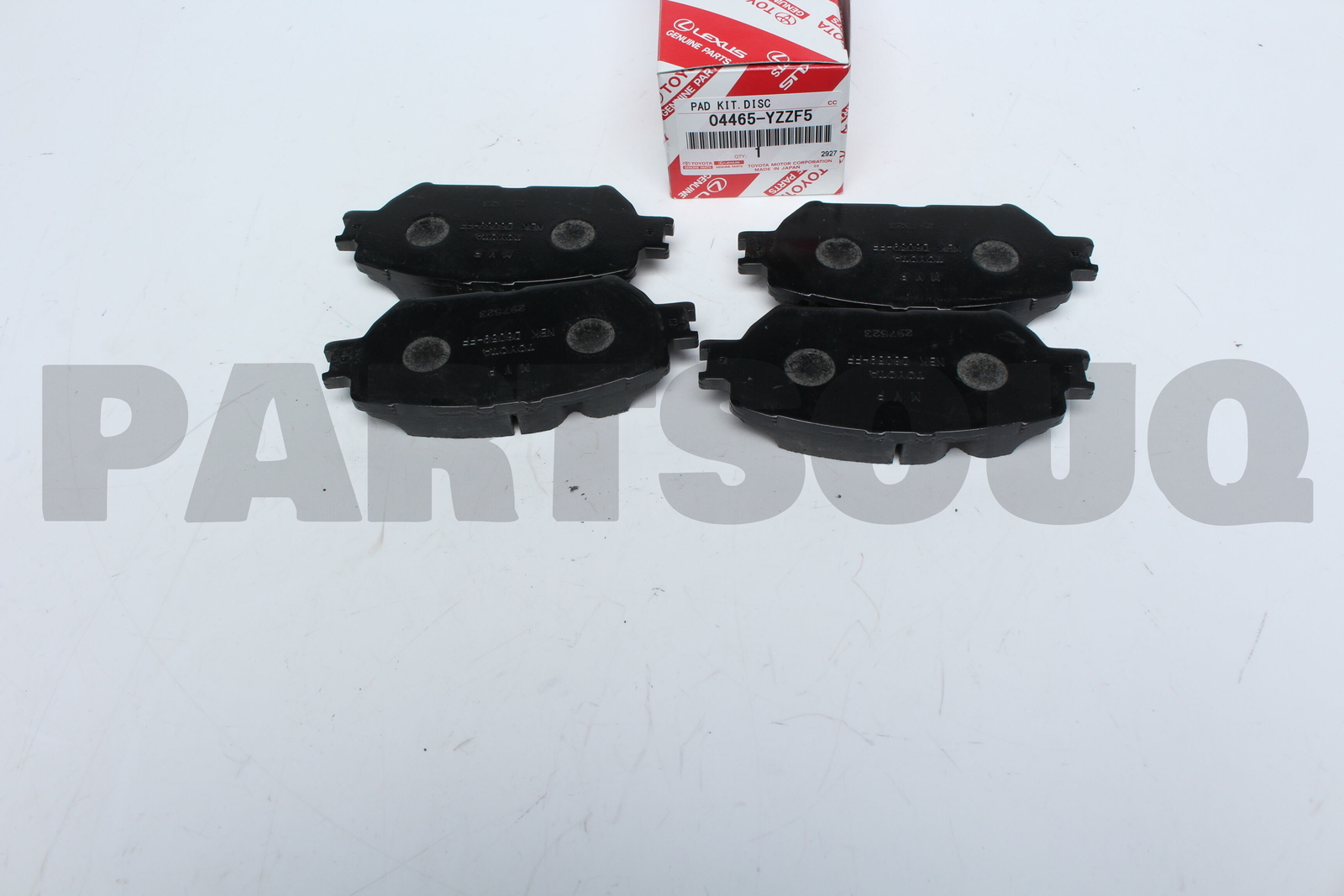 04465YZZF5 Genuine Toyota BRAKE PAD KIT 04465-YZZF5 | eBay