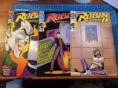 Robin II 2 #1 Covers B C D DC Comics 1991 H9-161 8.0 Avg | eBay