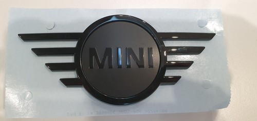 Brand New Genuine MINI F55 F56 F57 Piano Black Rear Wing Badge ...