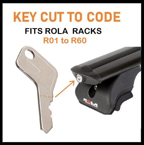 Roof Rack Key Replacement Fits Rola Roof Rack Key Cut To Code R01 to ...