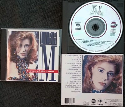 LISA M - Flavor Of The Latin - CD - 1991 NEAR MINT 8 songs everybody ...